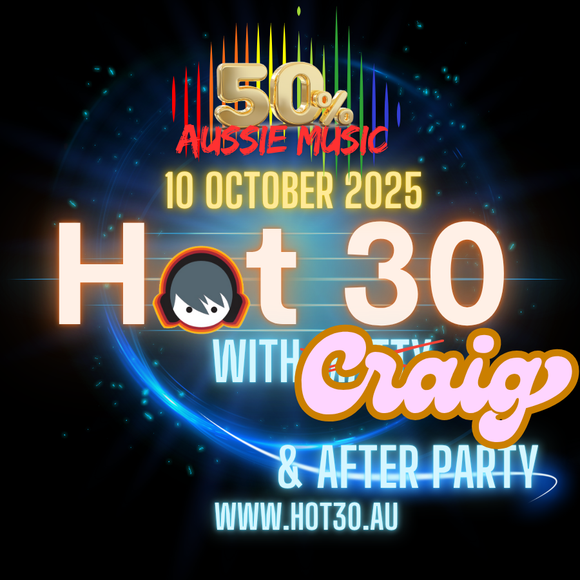Hot 30 with Craig – 10 October 2025 | Craig Smith
